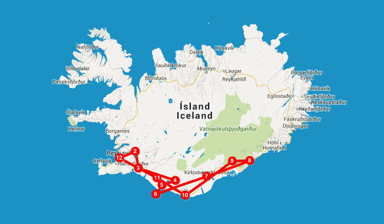 Road-trip d'une semaine en Islande : notre itinéraire - Voyages et ...